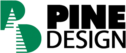Pine Design - Graphic Design - (960x250) Png Clipart Download