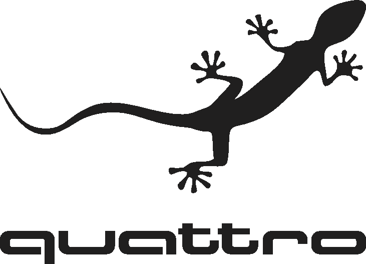 Audi Quattro Logo - (731x526) Png Clipart Download