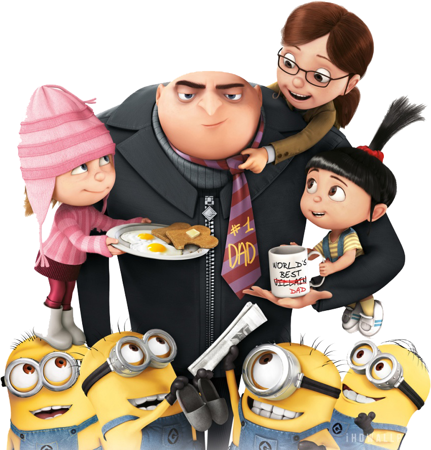 Despicable Me Poster - (1142x900) Png Clipart Download