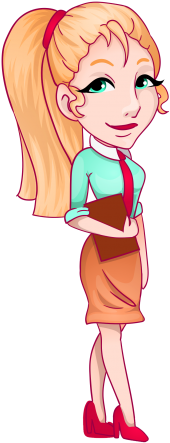 Office Women Vector Png Transparent Image - Office Girl Vector Png ...