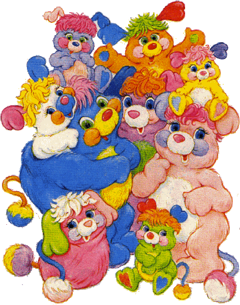 Popples - Popples 1980s - (480x602) Png Clipart Download