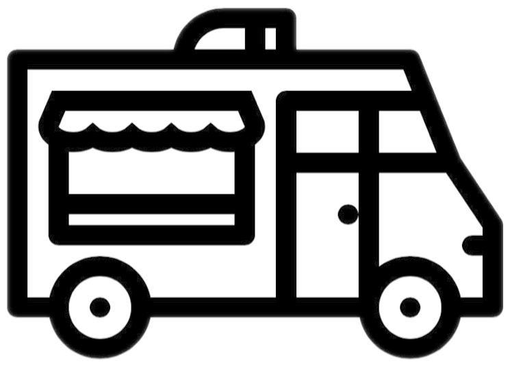 Mobile Kitchens - Food Truck Icon .png - (744x744) Png Clipart Download