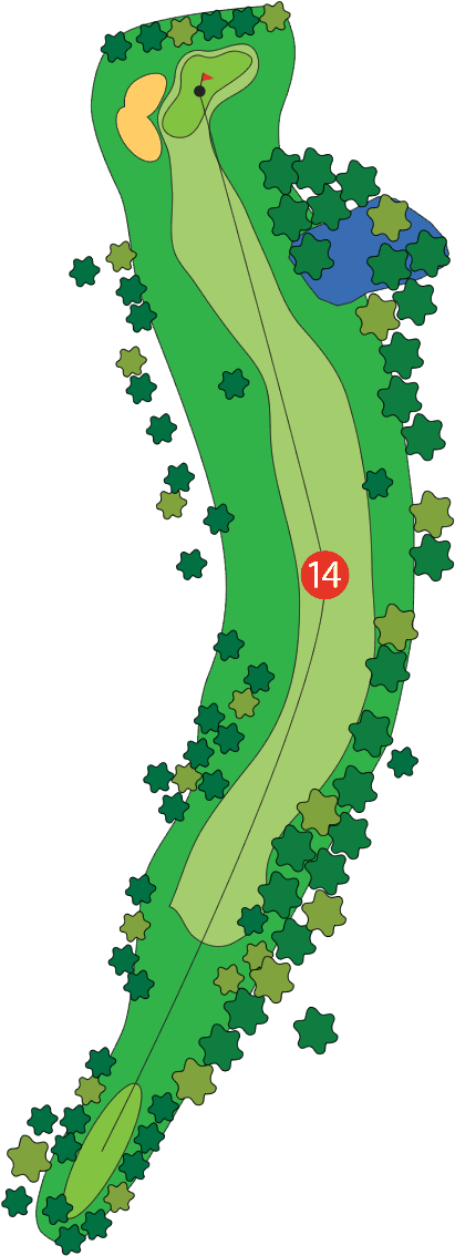 Freeway Golf Course Hole Description - Metre - (526x1198) Png Clipart ...