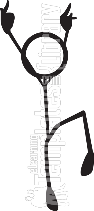 Stick Figure Transparent Background - (321x720) Png Clipart Download