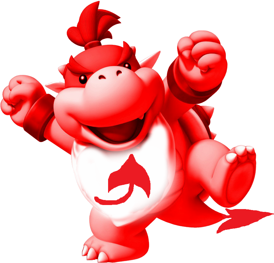Devil Koopa Jr - Super Mario Bros Evil Characters - (1000x966) Png ...