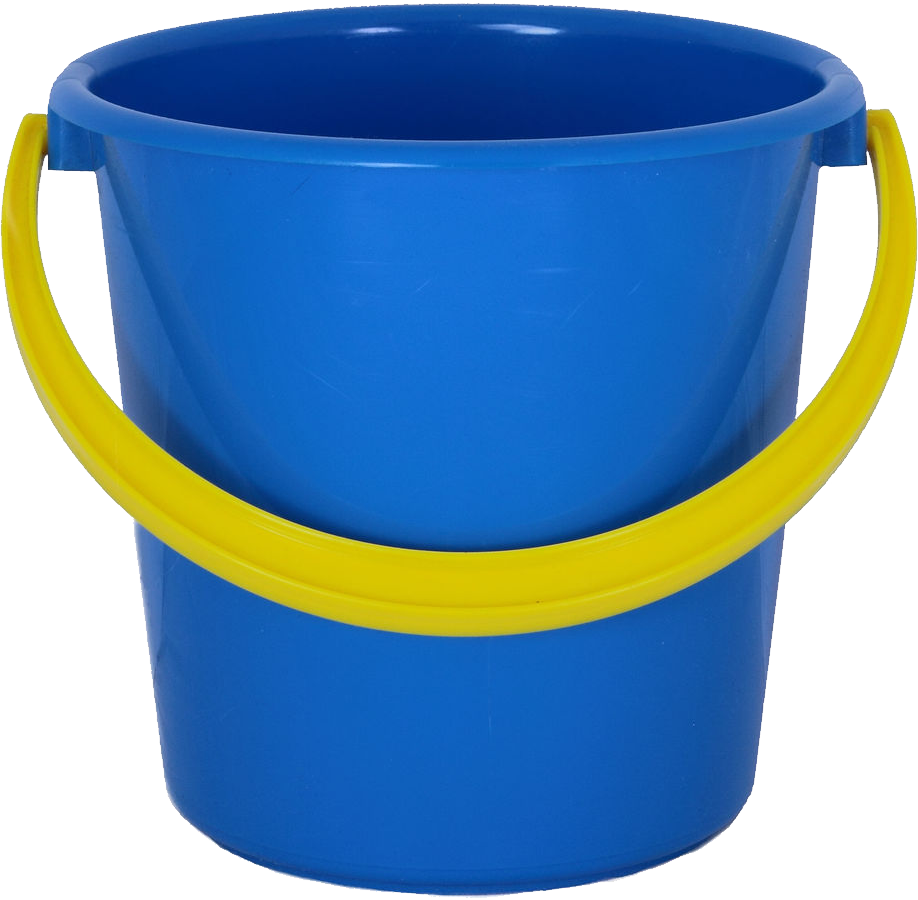 Plastic Blue Bucket Clipart - Bucket Png - (918x900) Png Clipart Download