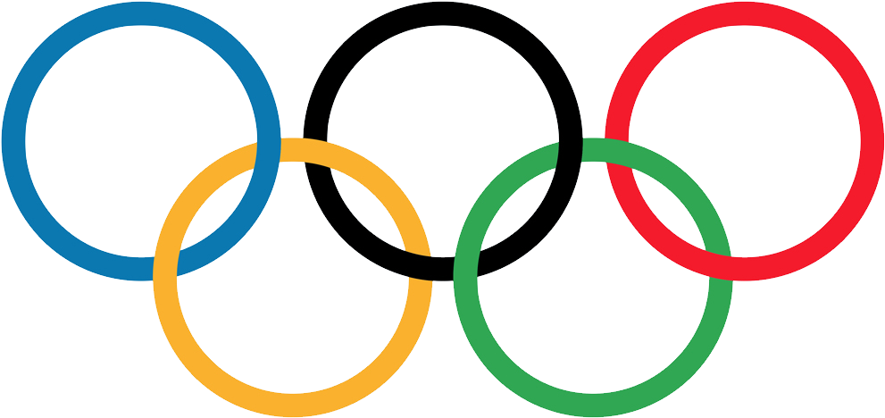 Olympic Rings Transparent Background - (1024x685) Png Clipart Download