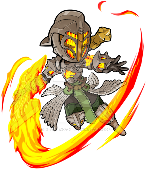 Destiny Warlock Battle Axe By Kevinraganit - Destiny 2 Cartoon ...