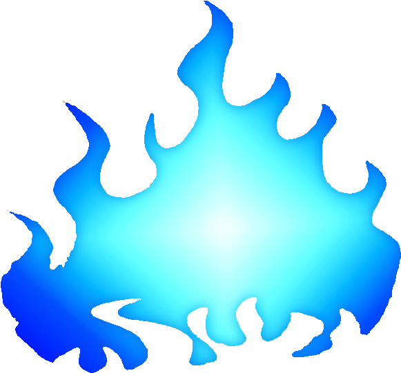 Blue Fire Effect Png