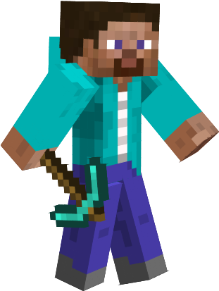 Clip Art De Minecraft - Minecraft Cool Steve Skin - Full Size PNG ...