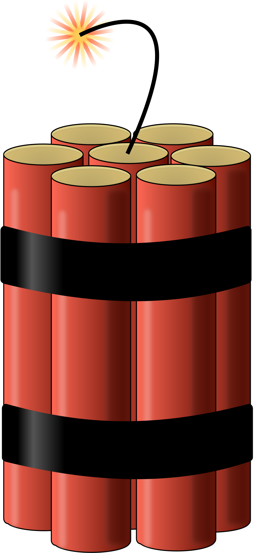 Big Image - Dynamite Clipart - (1200x2400) Png Clipart Download