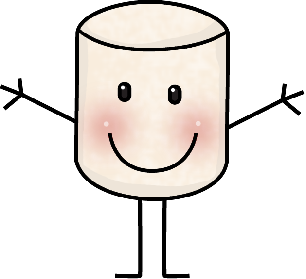 Marshmellow Clipart Transparent - Marshmallow On Toothpicks - (629x575 ...