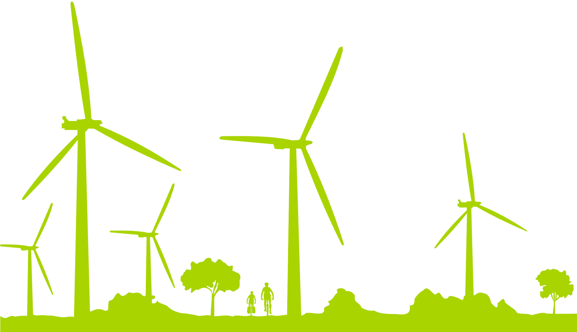 Wind Energy Background Png - (2000x1200) Png Clipart Download