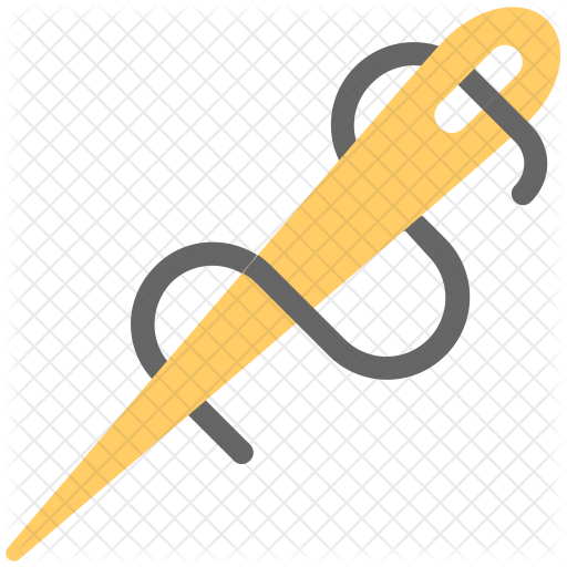 Needle With Thread Icon - Sewing Needle - (512x512) Png Clipart Download