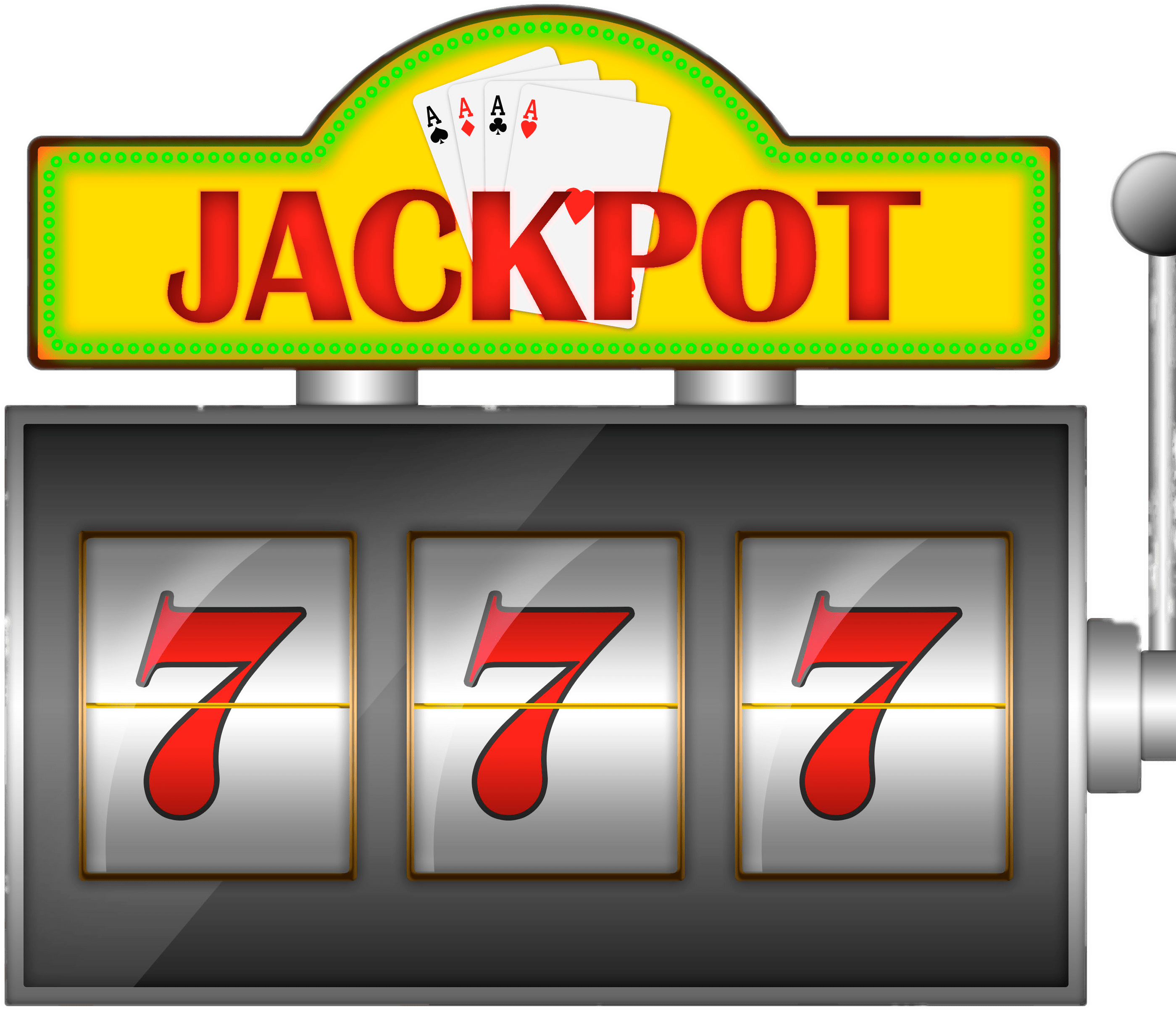 Slot Machine Clipart - Slot Machine Jackpot Printable - Full Size PNG ...