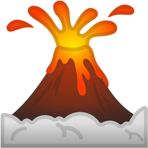 Volcano Icon - (512x512) Png Clipart Download