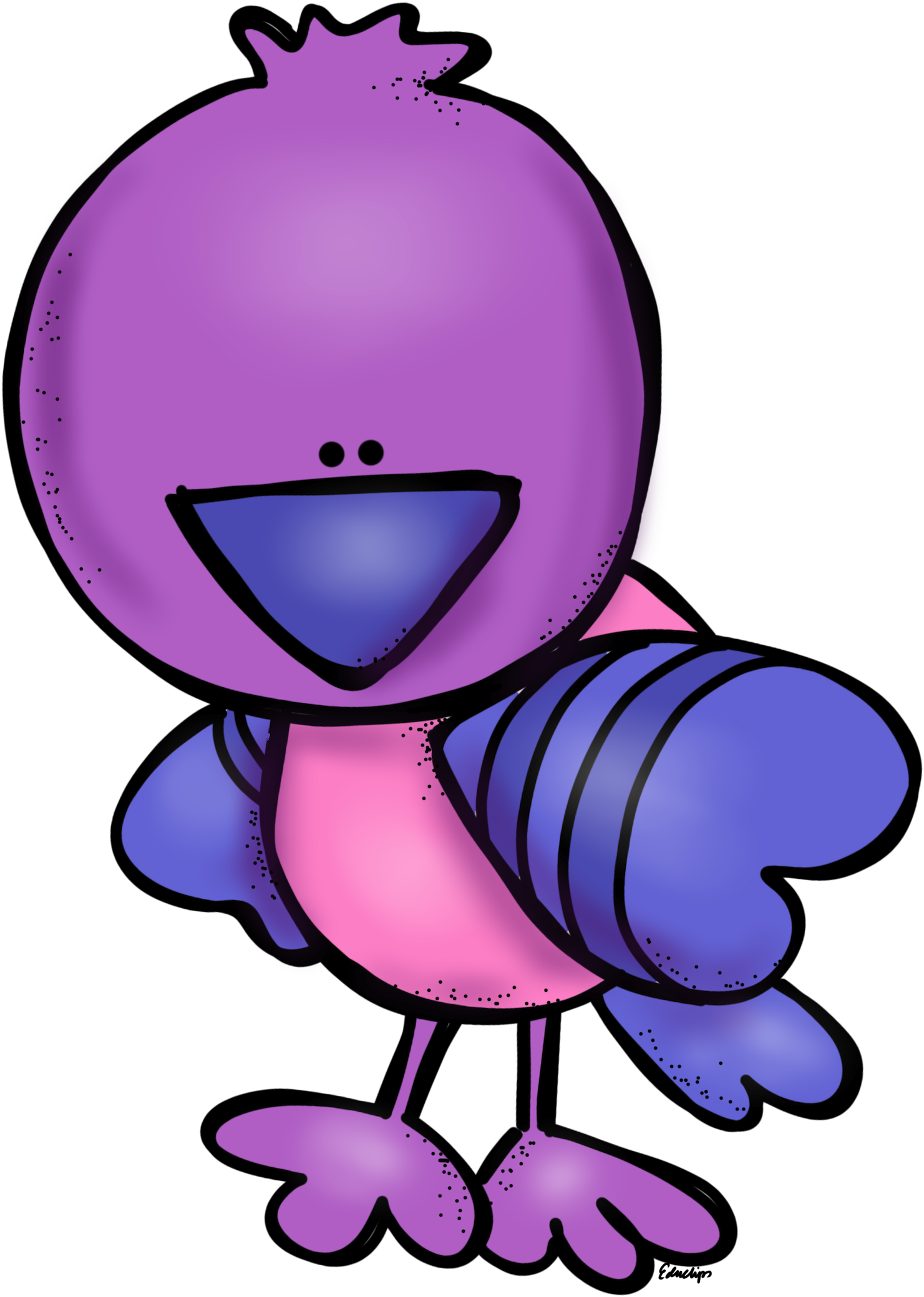 * *pajaros Y Jaulas* * - Purple Melonheadz - Full Size PNG Clipart ...