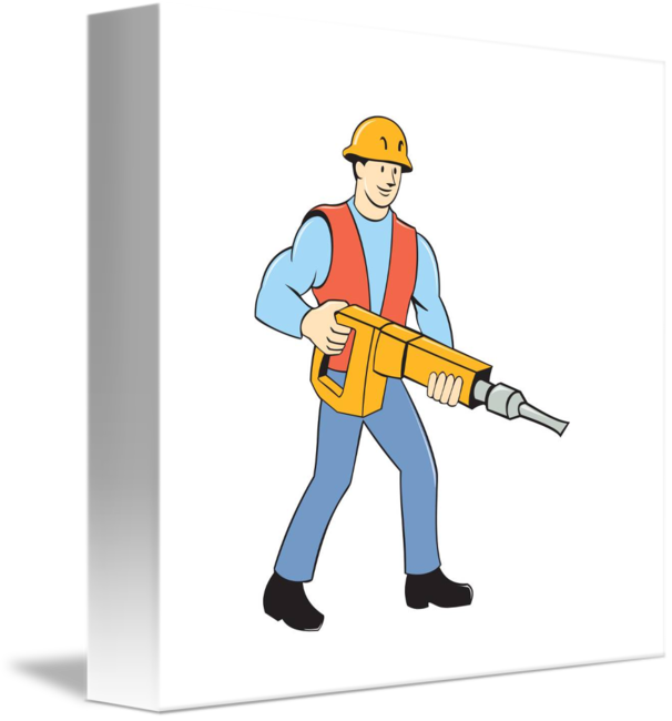 Jackhammer - (606x650) Png Clipart Download