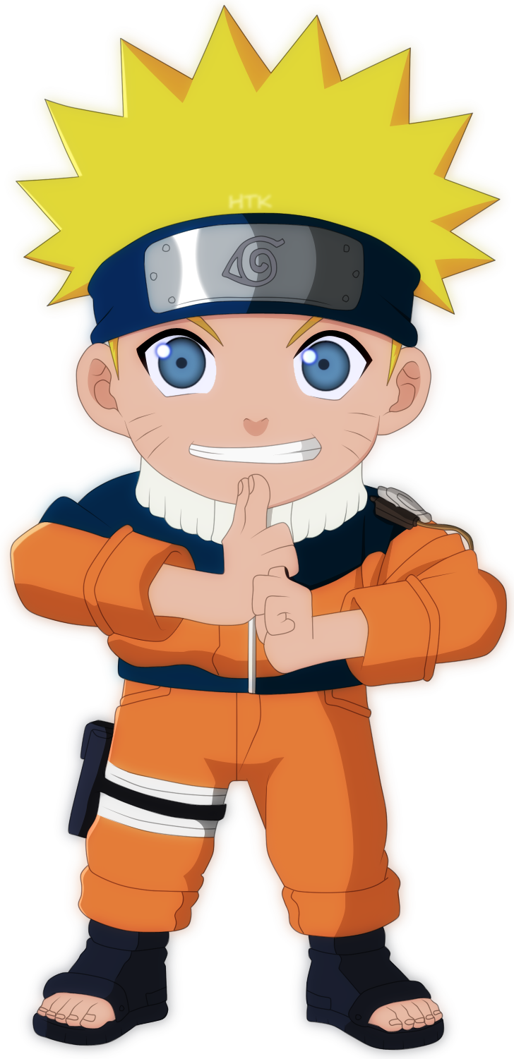 Naruto Clipart Chibi - Naruto Uzumaki - (728x1501) Png Clipart Download
