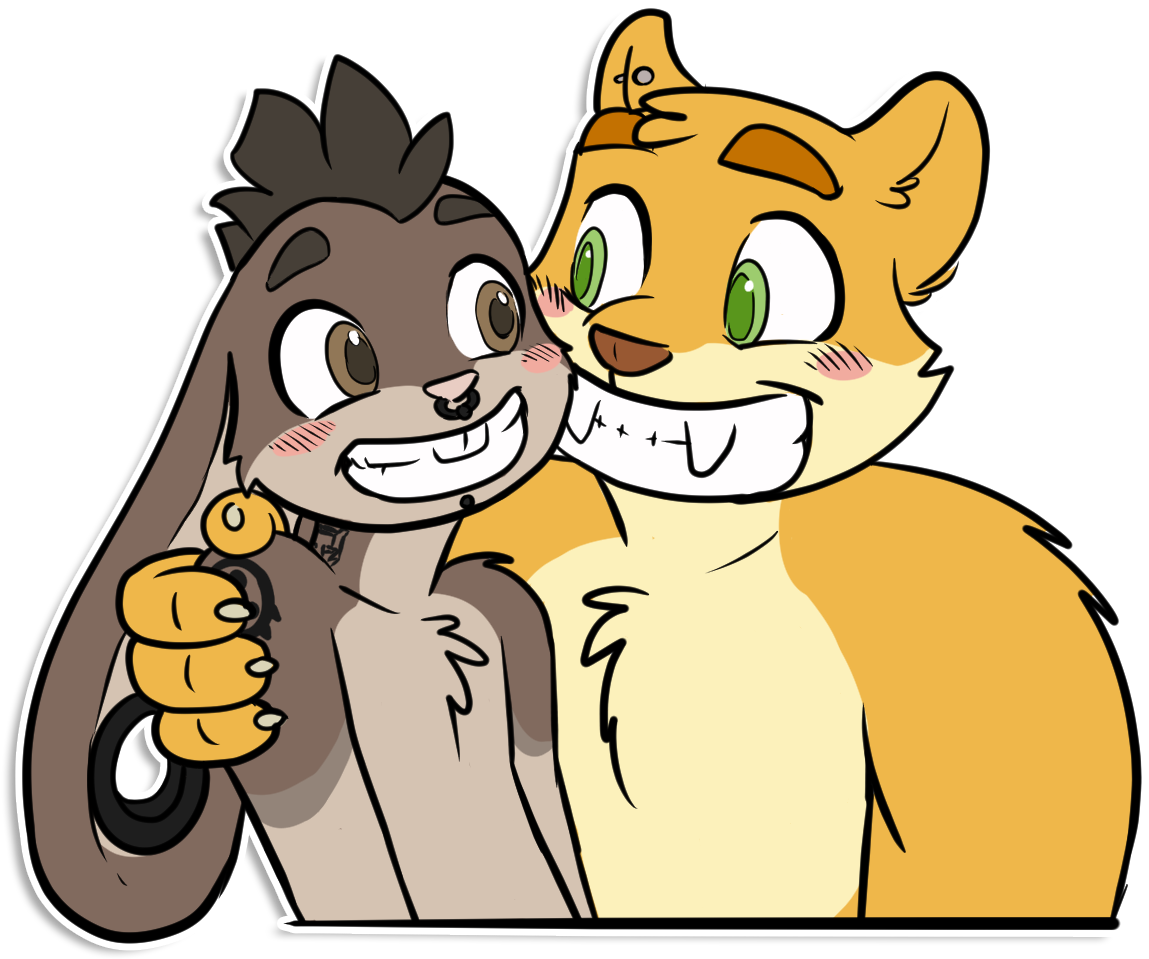 Stickers Furry Transparent - (1194x1194) Png Clipart Download