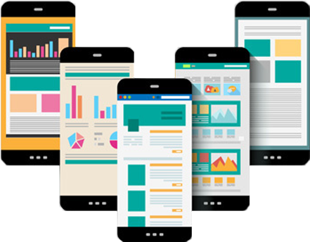 Mobile Websites - Mobile And Website Transparent - (500x361) Png ...