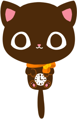 Pendulum Clocks Animated Gifs Clock Pendulum Gif - Cat Clock Animated ...