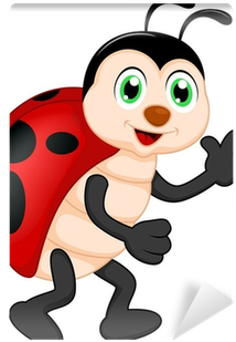 Lady Bird Cartoon Border Png - (400x400) Png Clipart Download