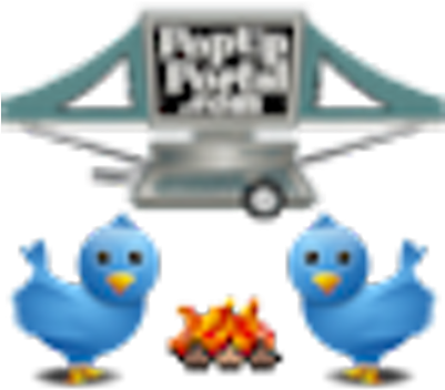 Popupportal - Pup Logo - Necklace Circle Charm - (400x400) Png Clipart ...