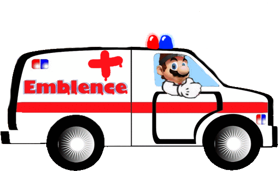 Animated Ambulance Gif Transparent - (600x342) Png Clipart Download