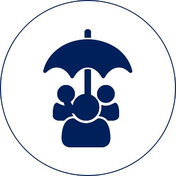 Image Of Life Insurance - Circle - (681x681) Png Clipart Download