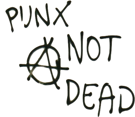 Clip Art, Punk, Punk Rock, Illustrations - Punk Not Dead - (451x402 ...