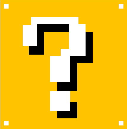 Lucky Block Pixel Art - (960x640) Png Clipart Download