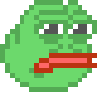 Minecraft Pixel Art Pepe 148336 - Pepe Minecraft Pixel Art - (400x400 ...