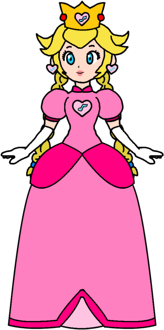 Princess Melody Toadstool By Katlime - Princess Peach - (720x1109) Png ...