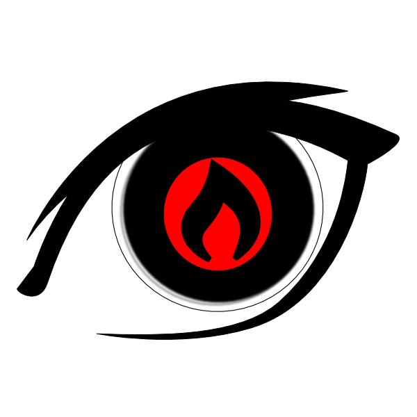 Burning Eyes Png - (600x600) Png Clipart Download
