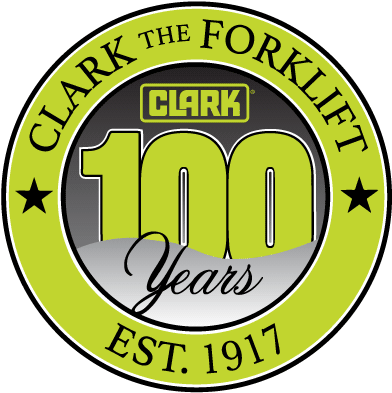 Logo Clarks Forklift - (401x412) Png Clipart Download