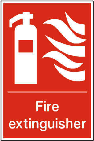 Fire Exit Signage - Safety Sign Fire Extinguisher - (500x500) Png ...