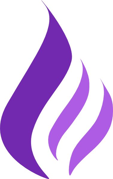 How To Set Use Purple Flame Logo 2 Svg Vector - Purple Fire Icon Png ...