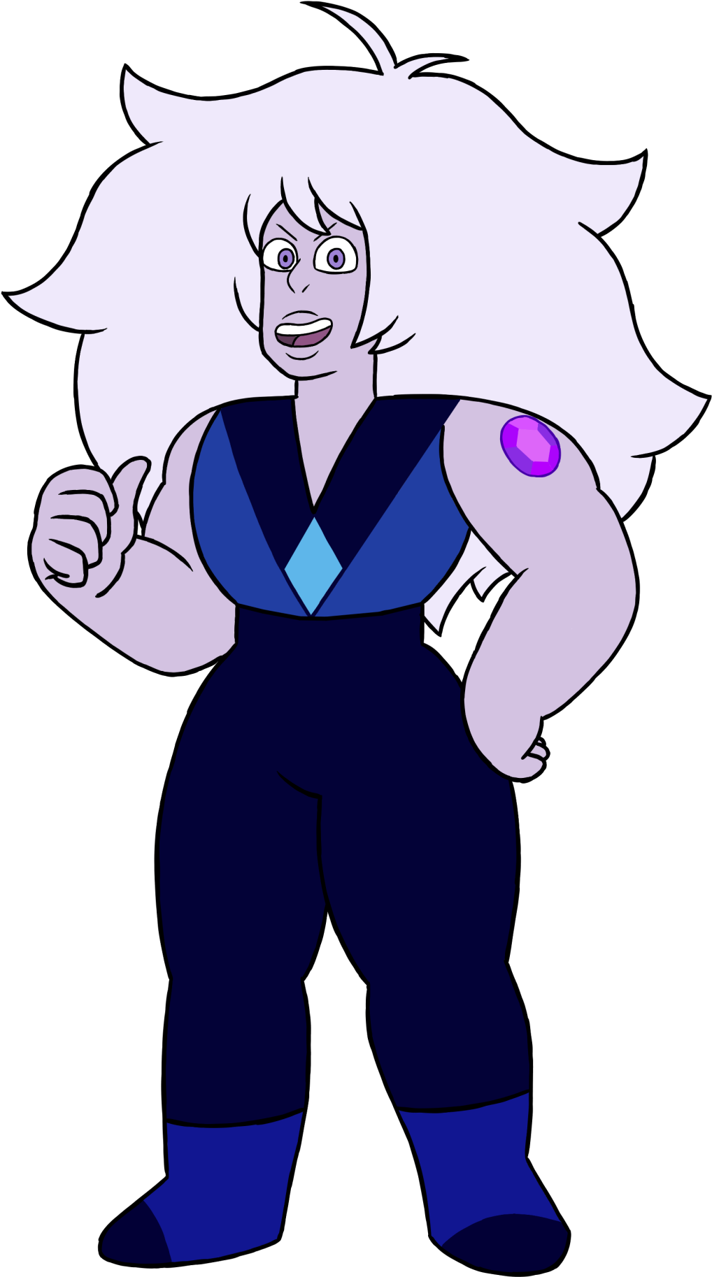 Wooow Famethyst 4 Life Part 2 - Cartoon - (1280x1862) Png Clipart Download