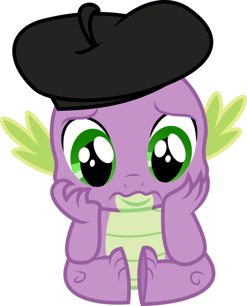 Poor Spike By Gamemasterluna - Cartoon - (803x995) Png Clipart Download