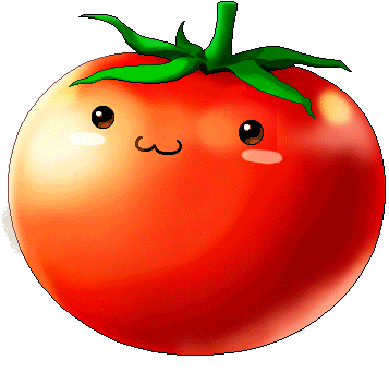 Animated Tomatoes - Tomato Animated Gif - (361x351) Png Clipart Download