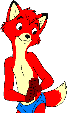 Fox Clipart Tod - Fox And The Hound Anthro - (456x382) Png Clipart Download