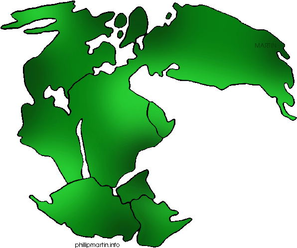 Continent Clipart Transparent - Gif Of Continental Drift - (648x543 ...