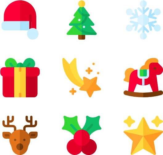 Christmas - Icon Christmas Star Png - (600x564) Png Clipart Download