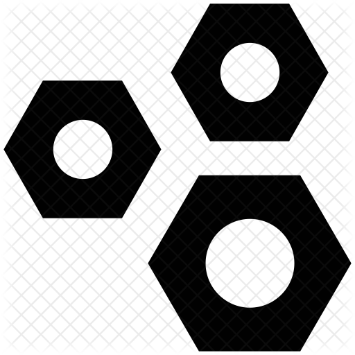 Nuts Icon - Gear - (512x512) Png Clipart Download