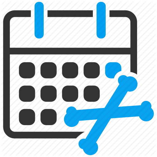 Office Management Clipart Duty - Week Calendar Icon Png - (512x512) Png ...