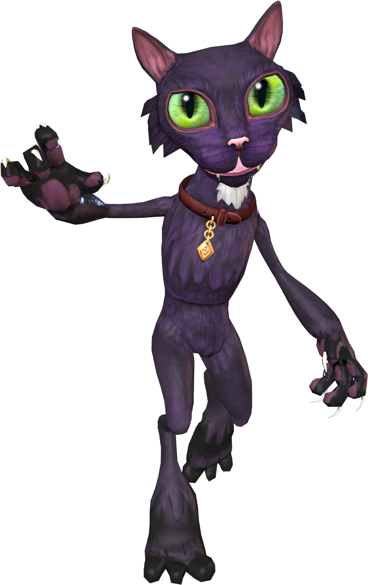 Cat Fu Render 2000 - Cartoon - (2000x2000) Png Clipart Download