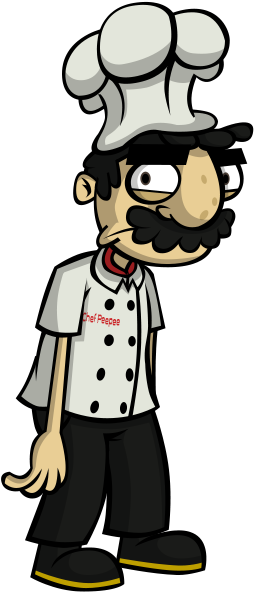Chef Peepee By Ekarasz - Bowser Jr And Chef Pee Pee - (268x612) Png ...