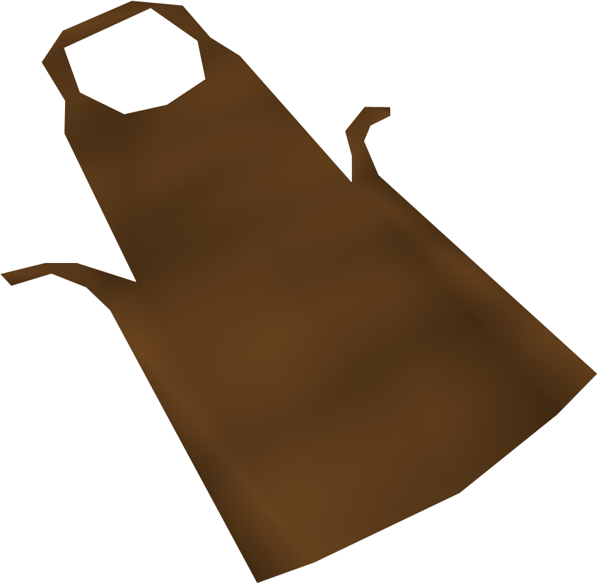 Brown Apron Detail - Brown Apron Png - (846x826) Png Clipart Download