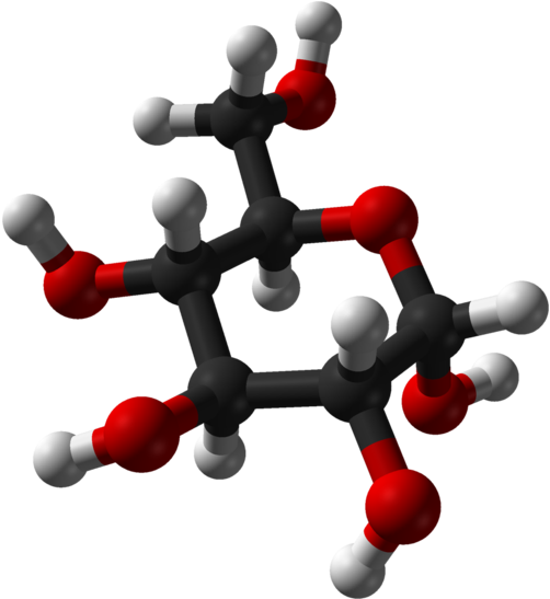 Carbohydrates - Molécule Glucose 3d - Full Size PNG Clipart Images Download